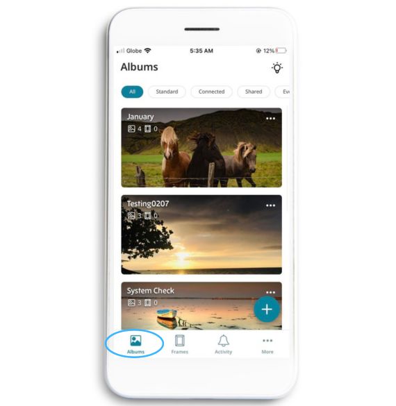 How to add photos using Nixplay Mobile app?